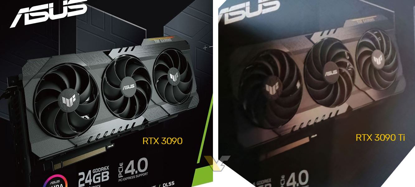 ¡Nueva imagen filtrada! ASUS TUF Gaming GeForce RTX 3090 Ti tendrá TDP ...