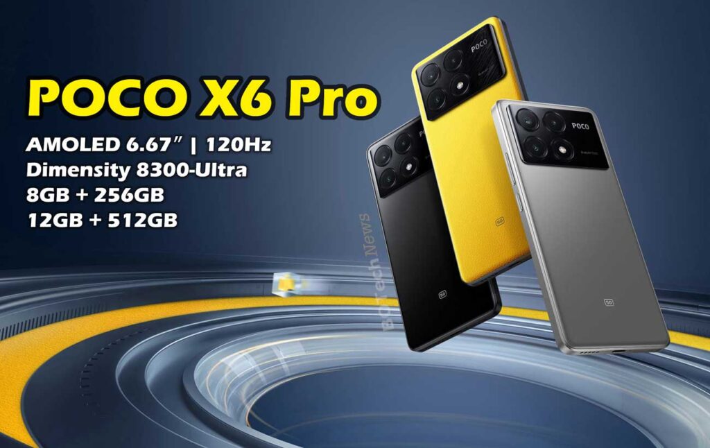 POCO X6 Pro se lanza en México con nuevo diseño para gamers exigentes ...